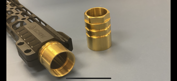 BERSERKER TITANIUM BARREL NUT - Iron City Rifle Works