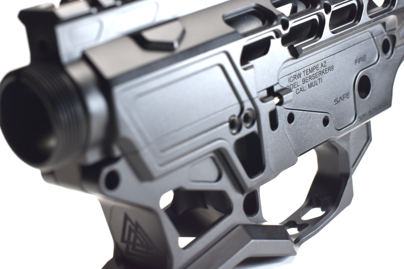 BERSERKER9 RECEIVER SET- AR9 PCC (Black) - Iron City Rifle Works